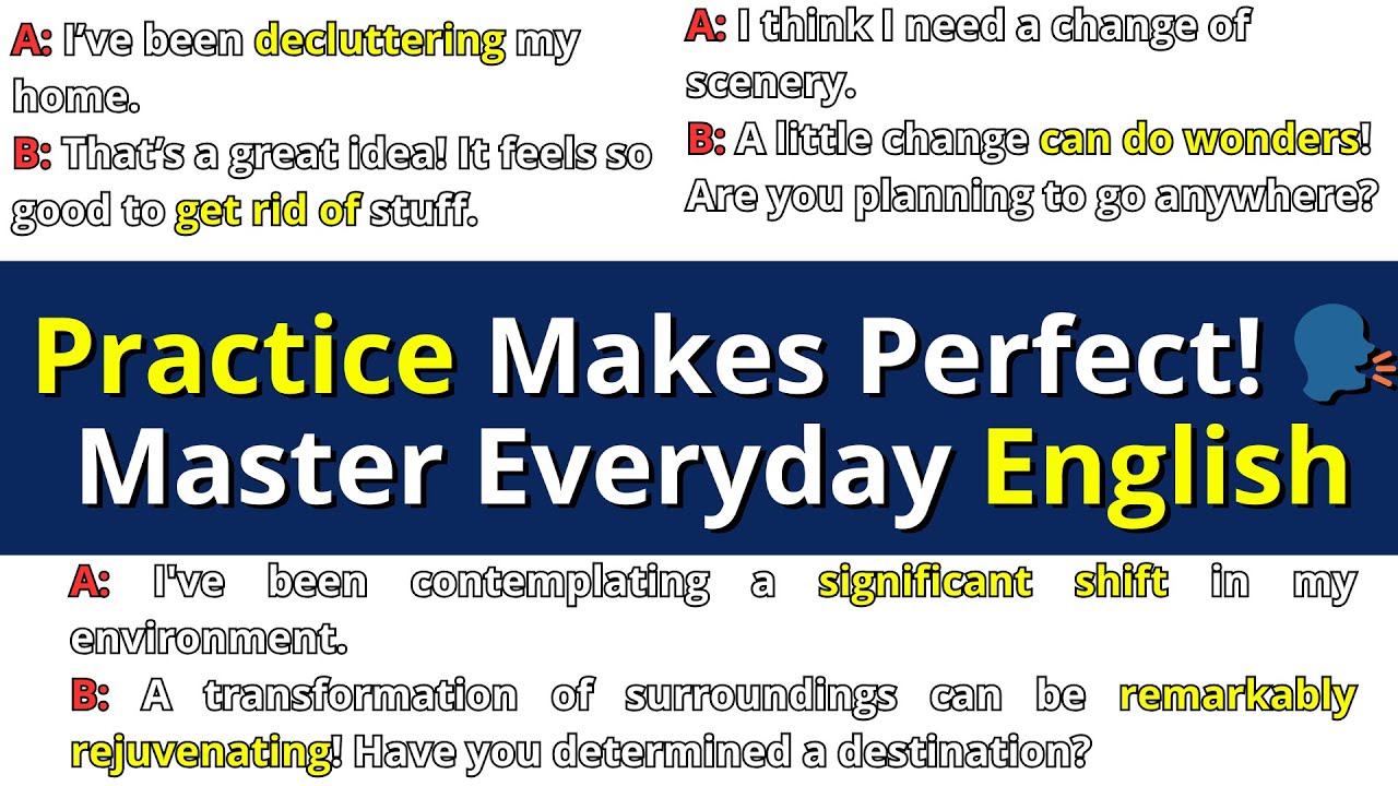 100 Mini-Conversations to Boost Your English Fluency | Practice ...