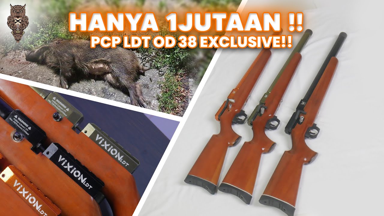 SENAPAN LDT TERBARU!! PCP VIXION LDT OD 38 MAGAZINE - YouTube
