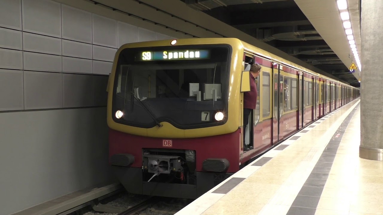 Betriebsstart der S9 zum Flughafen BER Terminal 1-2 - YouTube