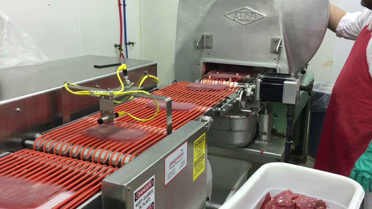 anco slicer with interleaver - YouTube