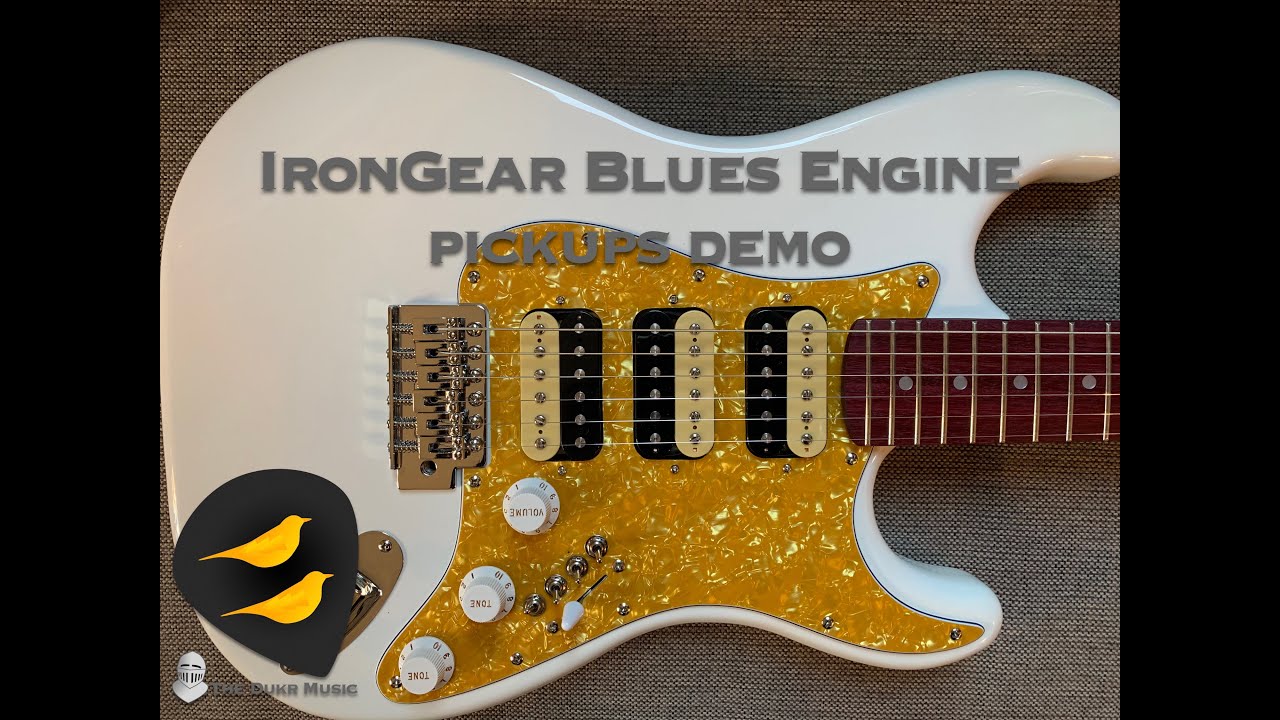 IronGear Blues Engine pickups demo - YouTube
