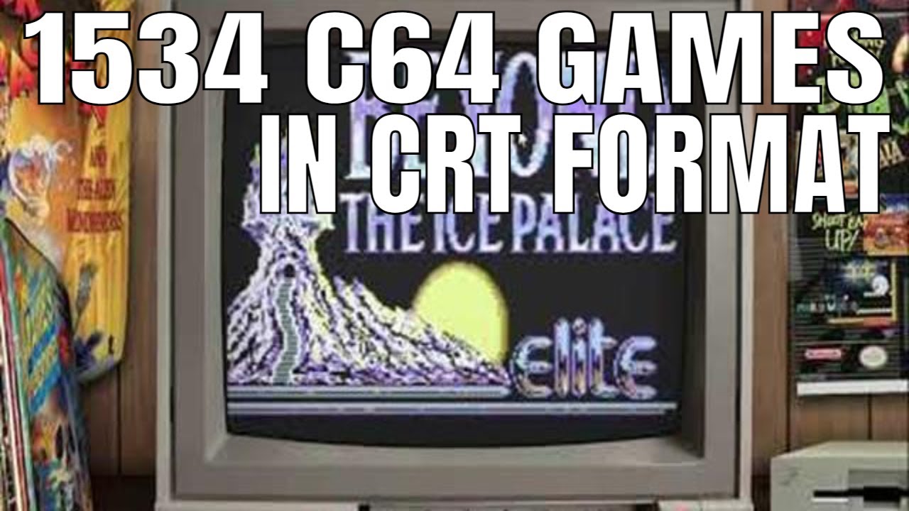 1534 C64 Games in CRT format ! - YouTube