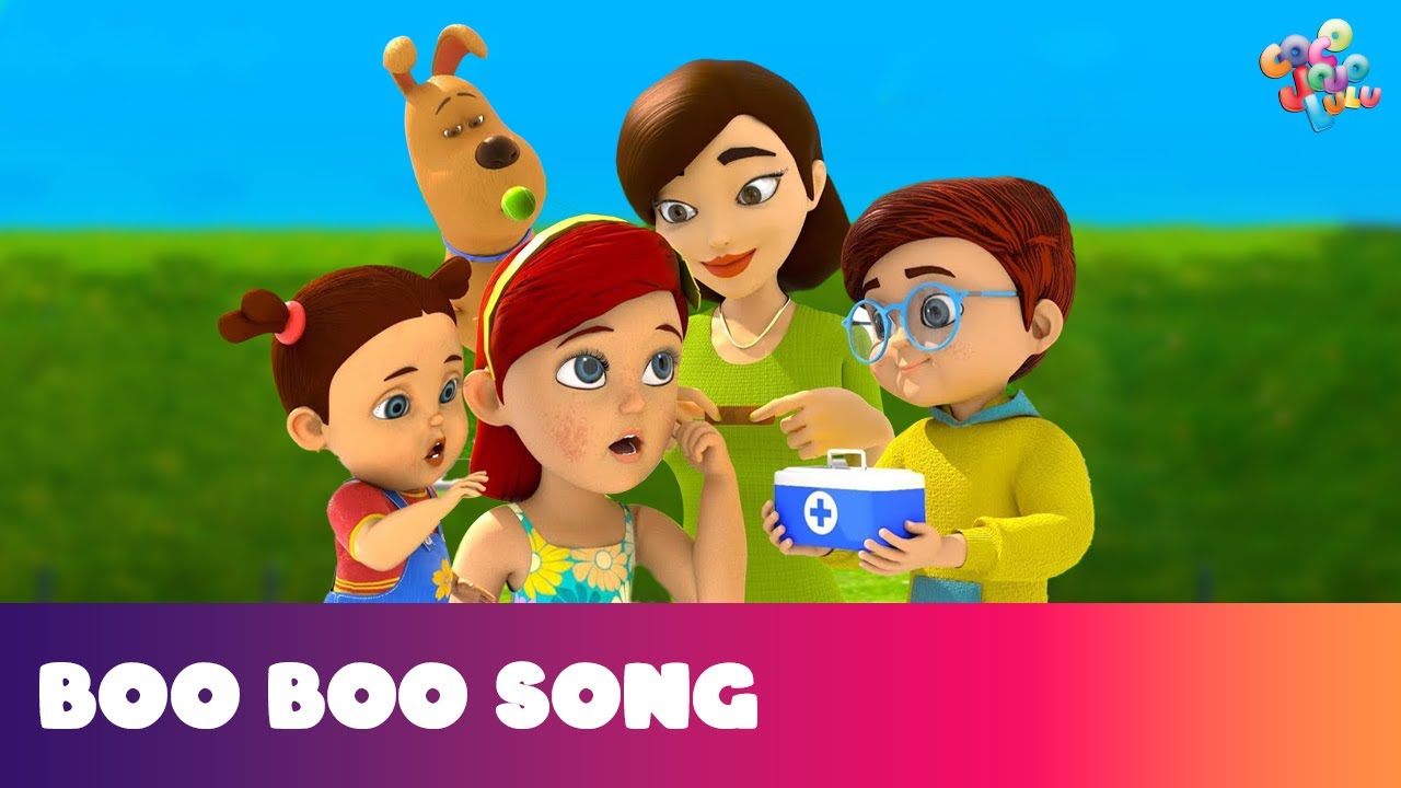 Boo Boo Song | Learning from Little Life Challenges #kidsrhymes # ...