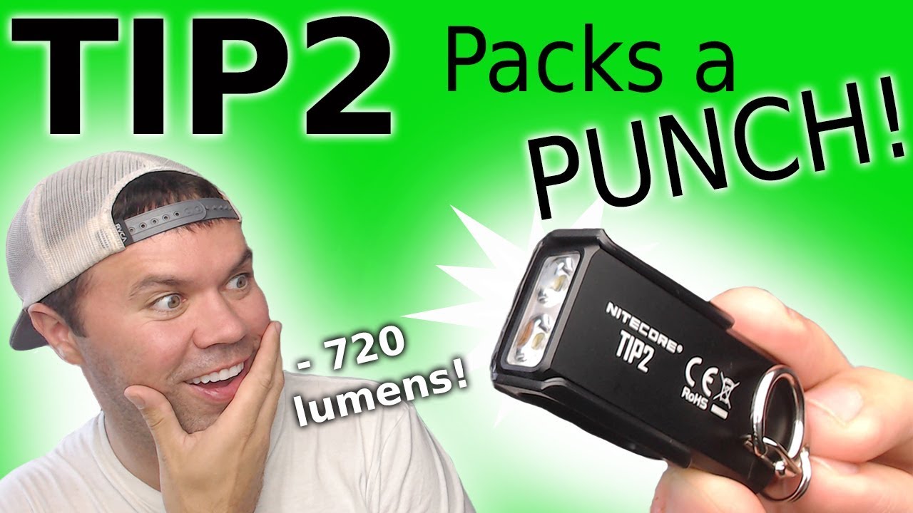 Nitecore TIP 2 Flashlight | Keychain Flashlight with 720 Lumens! - YouTube