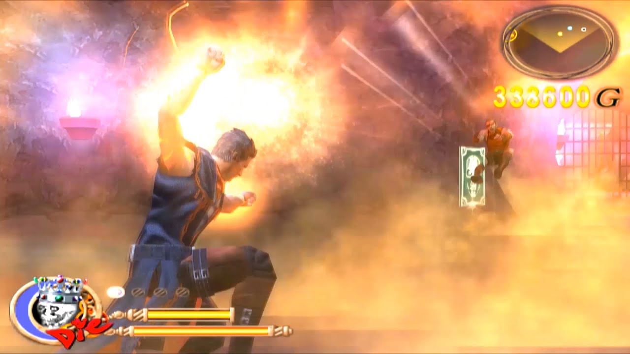 God Hand - Lv.Die Super Combo Video No.1 Panik Kontrol - YouTube