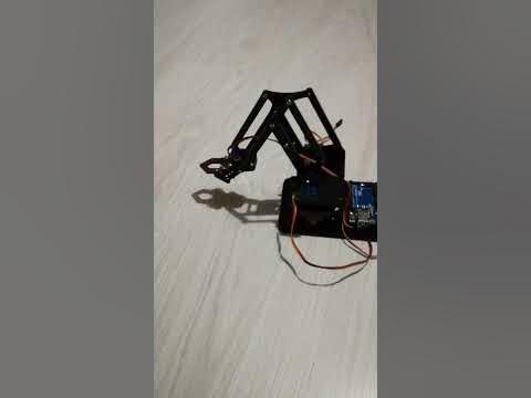 DIY Robot Arm Kit Educational Robotic Claw Set review - Gearbest - YouTube