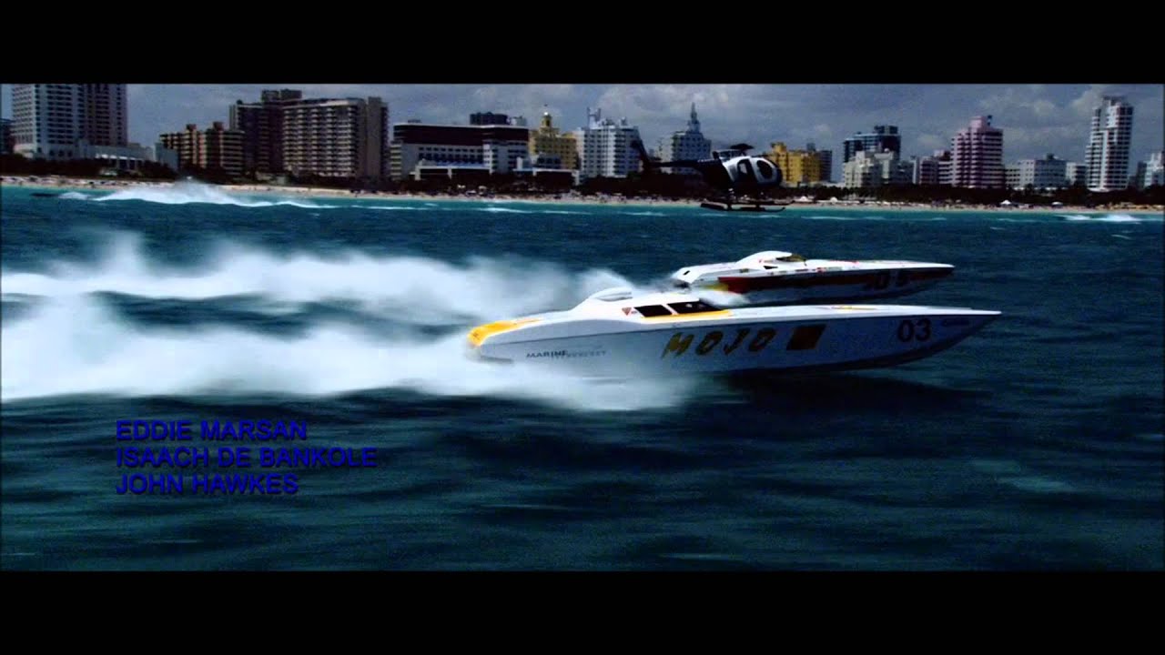 Miami Vice Movie Boat