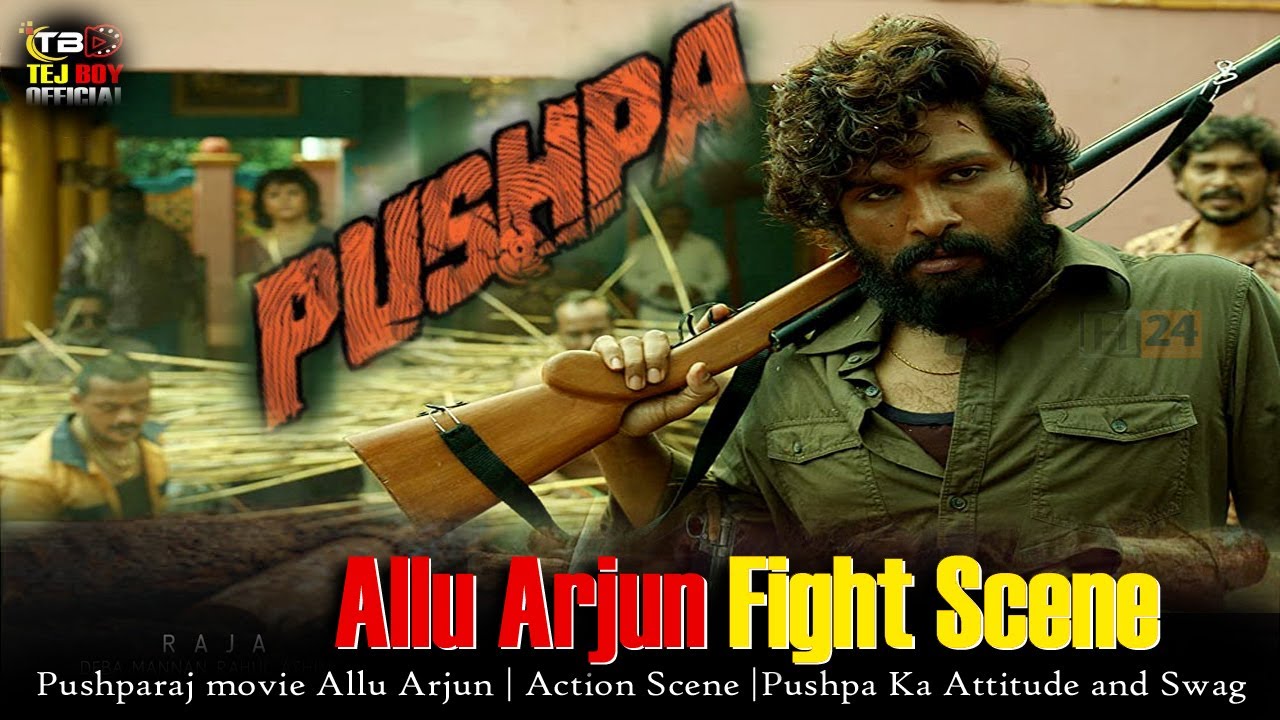 Pushparaj full movie | action scene |Pushpa Ka Attitude and Swag ...