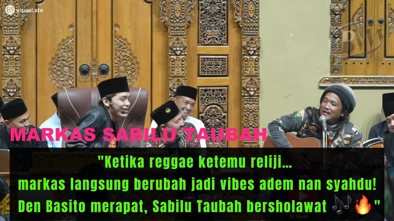 DEN BASITO REGGAE DATANG KE MARKAS SABILU TAUBAH. - YouTube