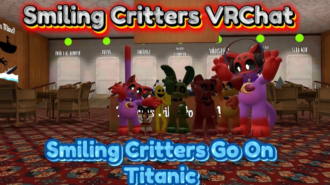 Smiling Critters Goes On Titanic (ft. Bobbynap, Shadow, Allister Gator ...