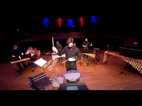 Mudra, by Bob Becker. JMU Percussion Ensemble - Reese Maultsby, solo - YouTube