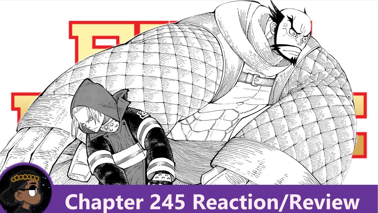 THE KNIGHT KING: REMATCH OF DRAGON!!! Fire Force Chapter 245 Reaction ...