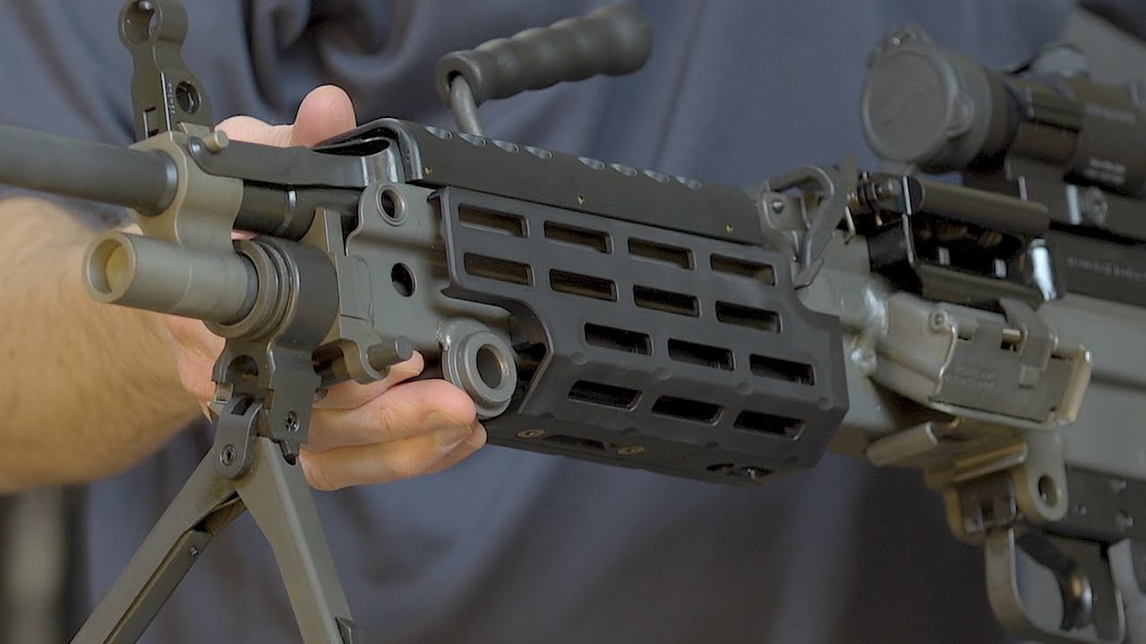 M249 M-LOK Handguard by Midwest Industries - YouTube