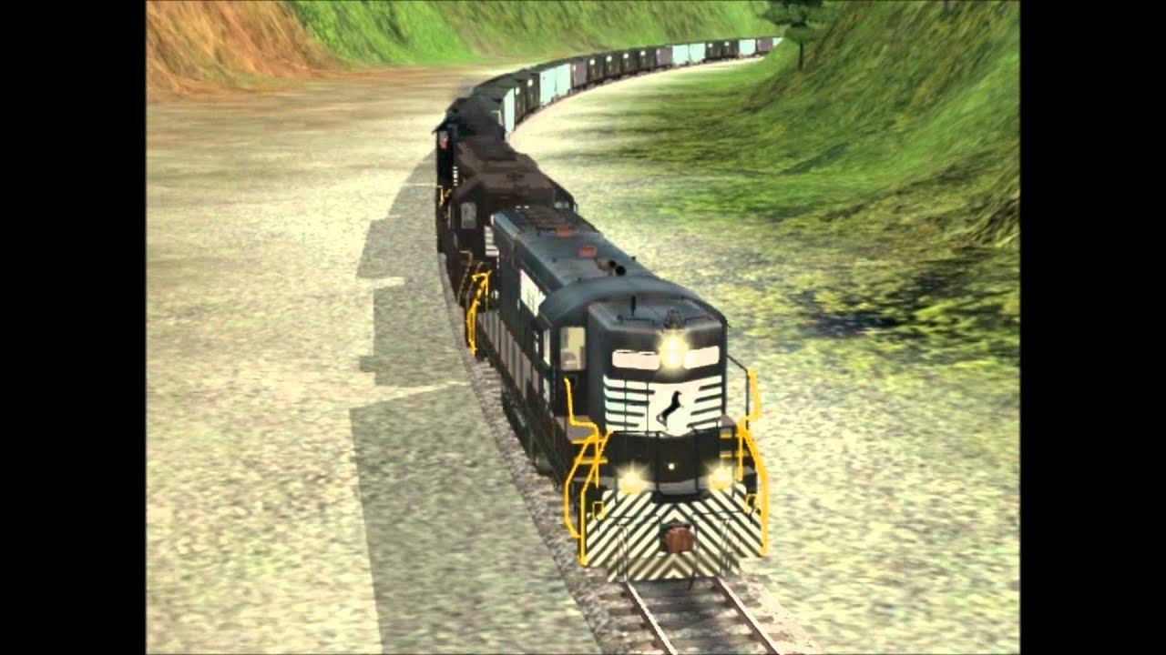 NS in Trainz 12 - YouTube
