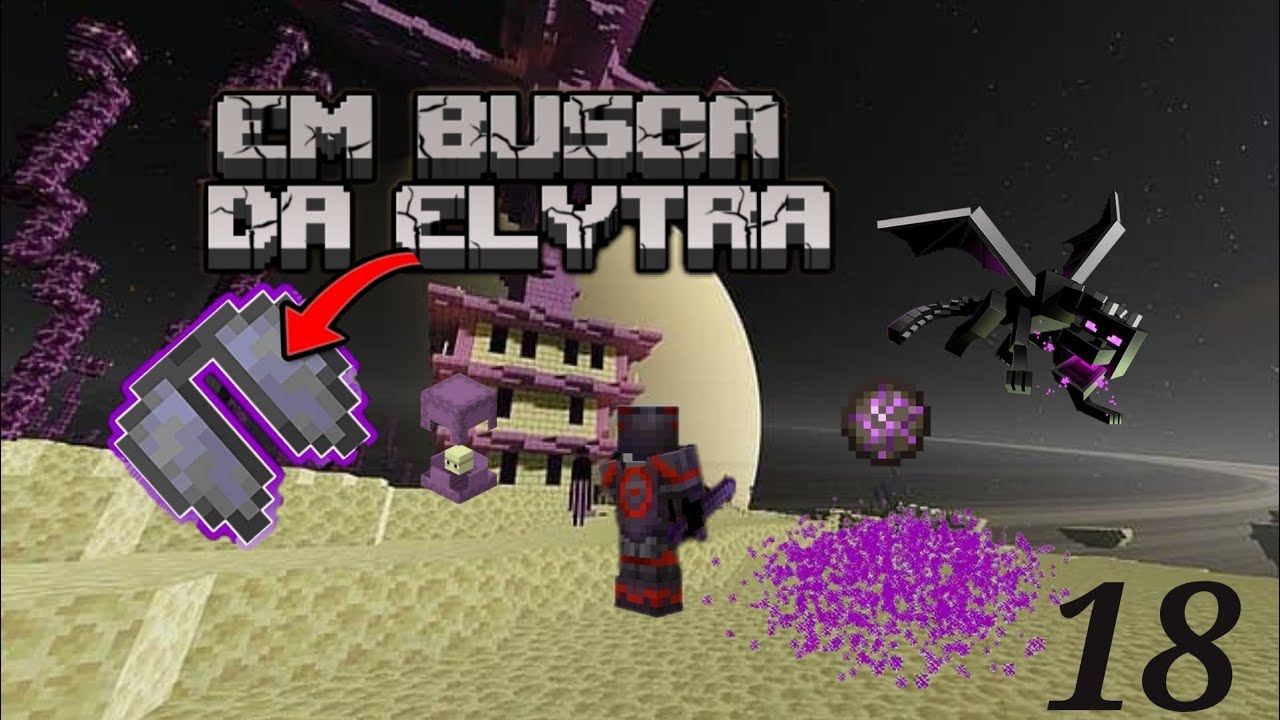 Pegando minha primeira elytra #18 - YouTube