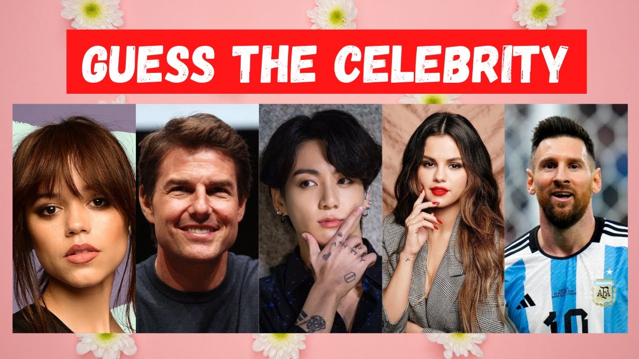 Guess the Celebrity Challenge - Part 1 - YouTube