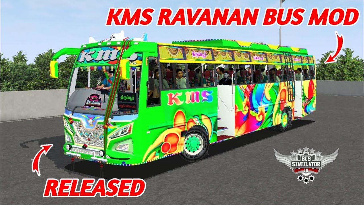 🎀💥KMS Ravanan Bus Mod Release Bus Simulator Indonesia Tamil💥 🎀 - YouTube