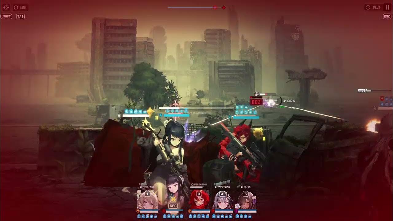 Nikke - 25-2 Hard 588k power/28.7% deficit - YouTube