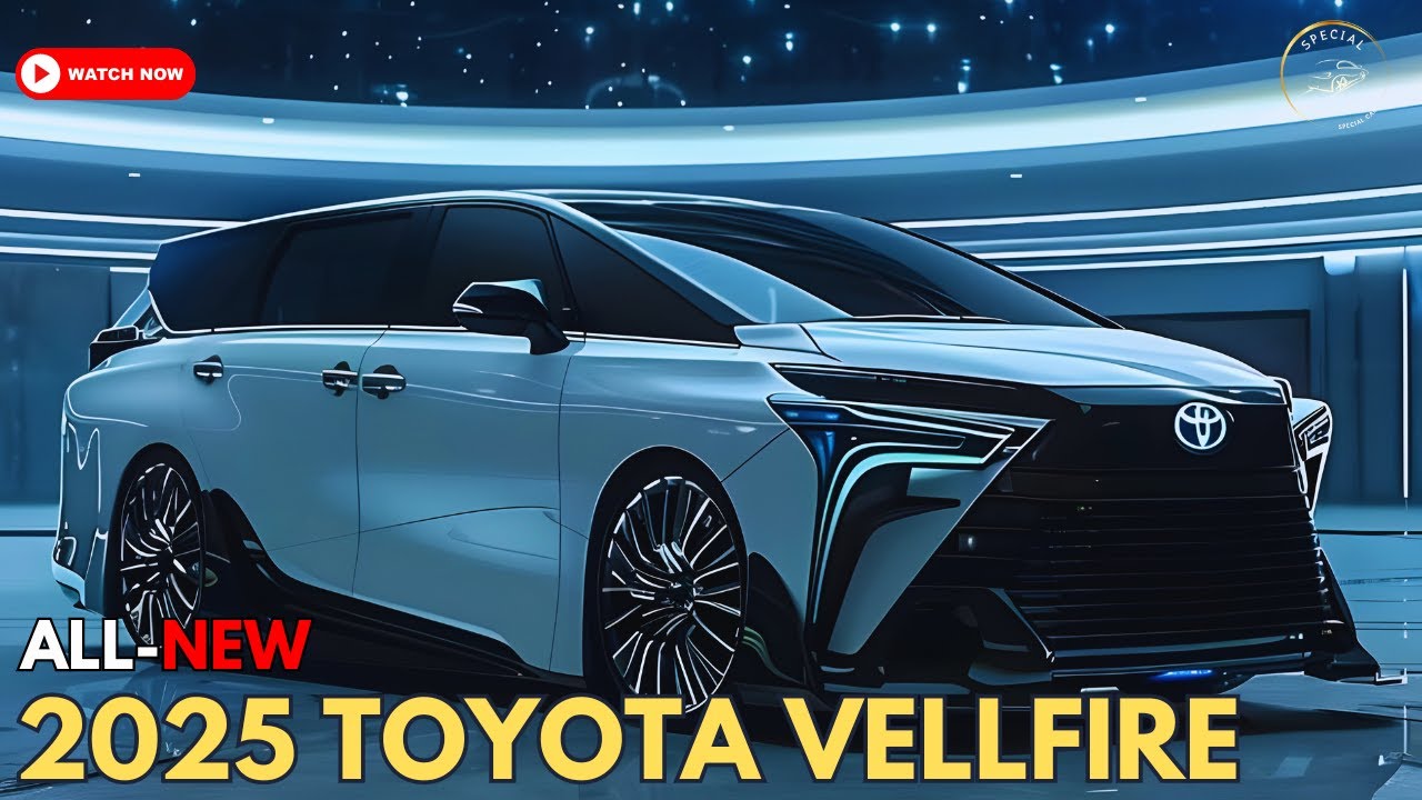 New Look! New 2025 Toyota Vellfire Is Here - Wonderful Minivan! - YouTube