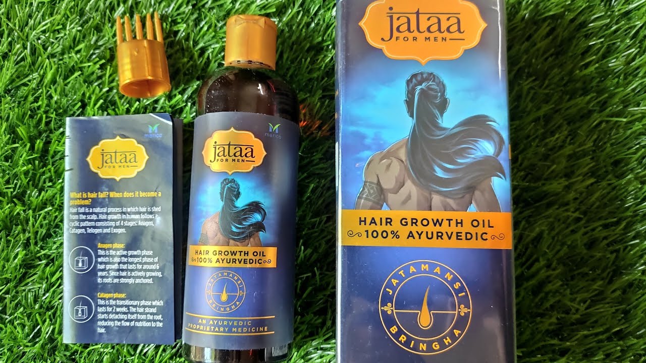 MARICO JATAA HAIR OIL FOR MEN - YouTube