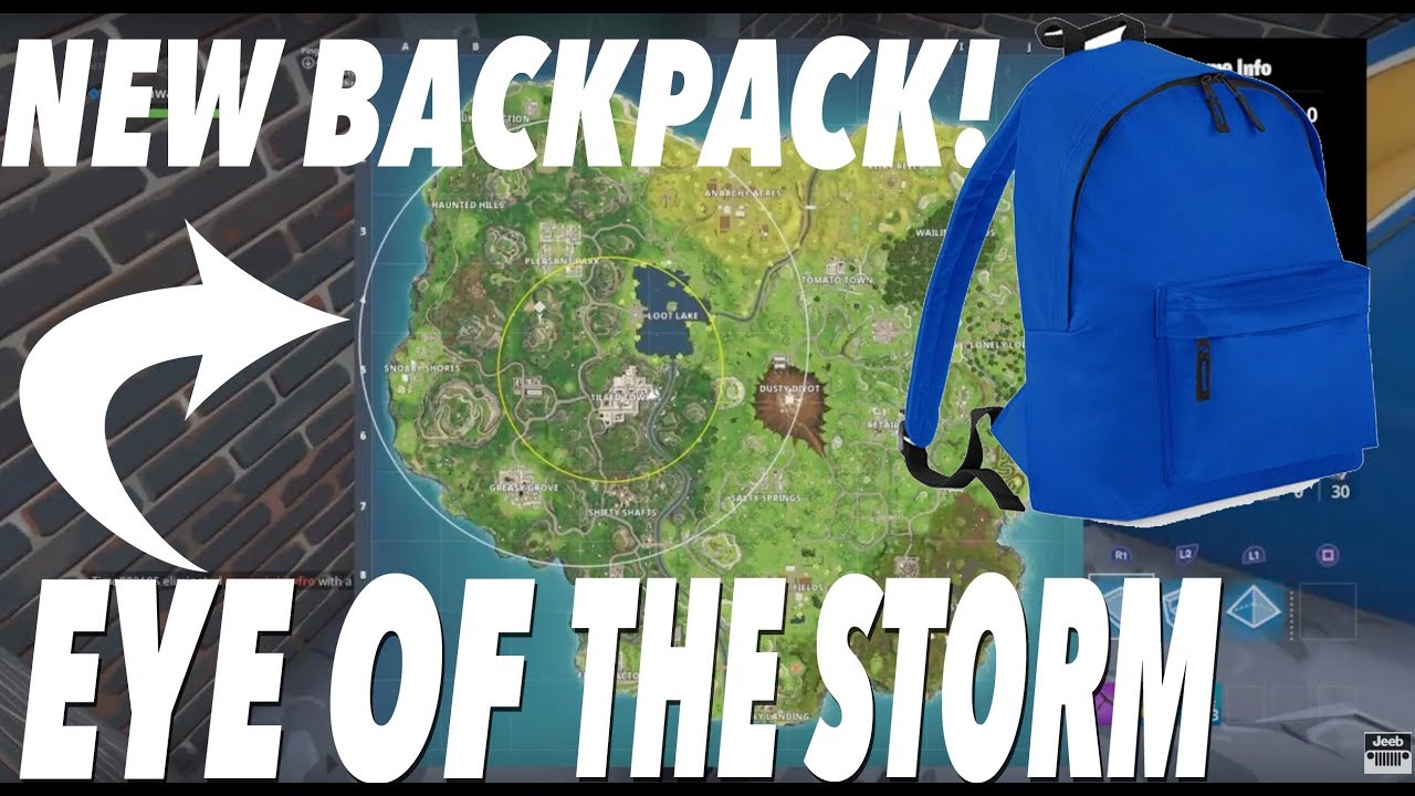 Eye of the Storm Tracker Backpack! (What does it do?, Fortnite) - YouTube