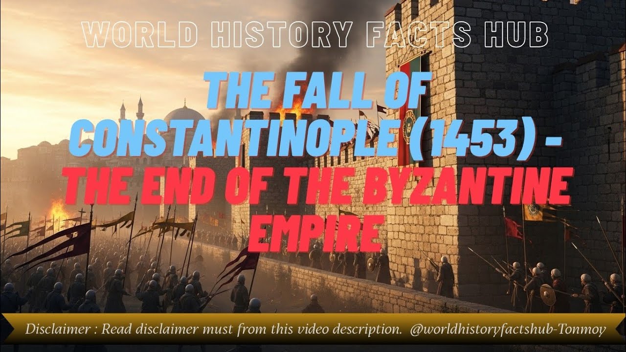 The Fall of Constantinople (1453) – The End of the Byzantine Empire ...