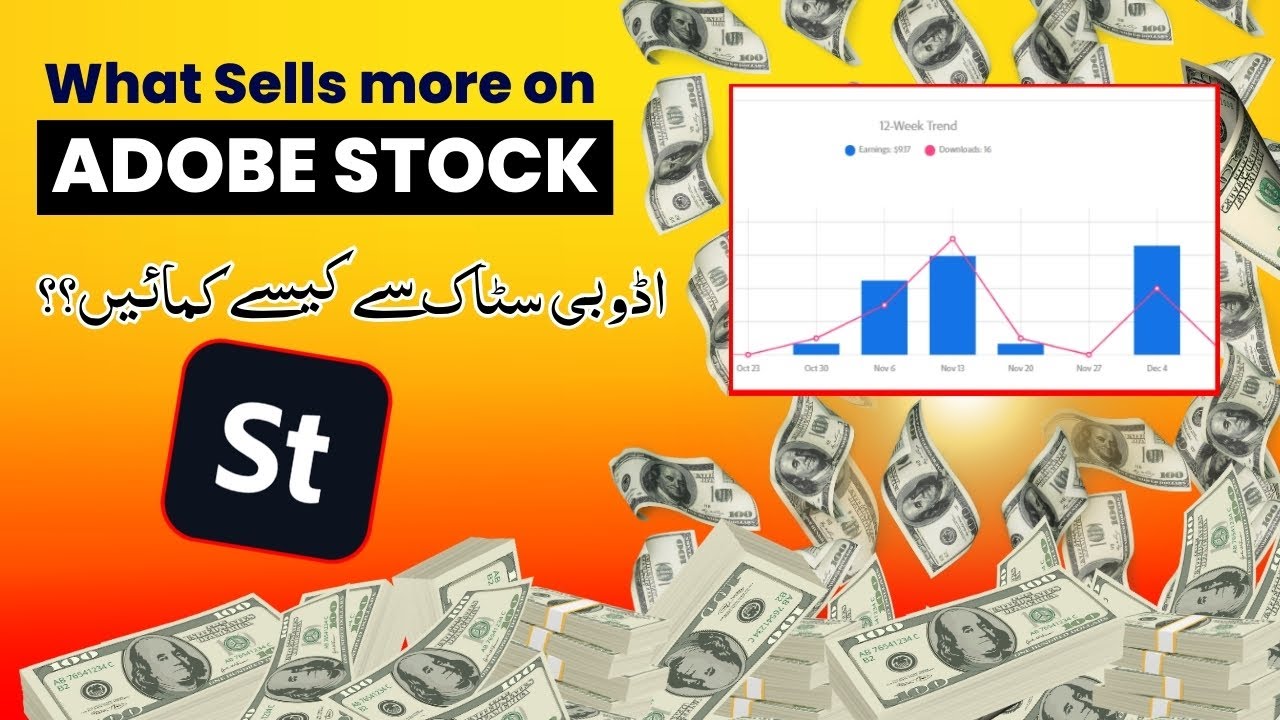 Adobe Stock earnings for the month of November, What Ilustrations I ...