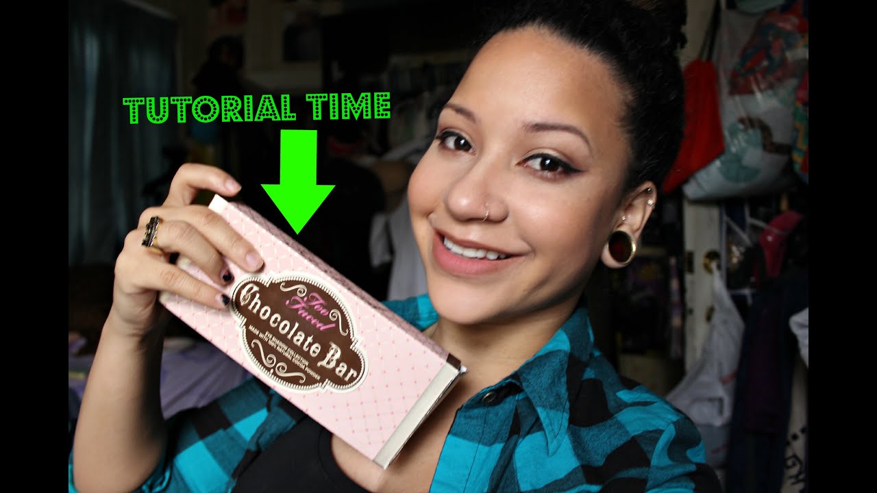 Too Faced Chocolate Bar Tutorial | Tutorial Tuesday - YouTube