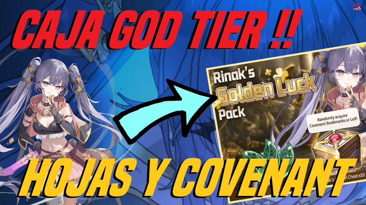 CONSIGUE HOJAS Y COVENANTS MUY RENTABLES CON LA NUEVA CAJA DE RINAK !! ¡¡ GOD TIER !! Epic Seven ...