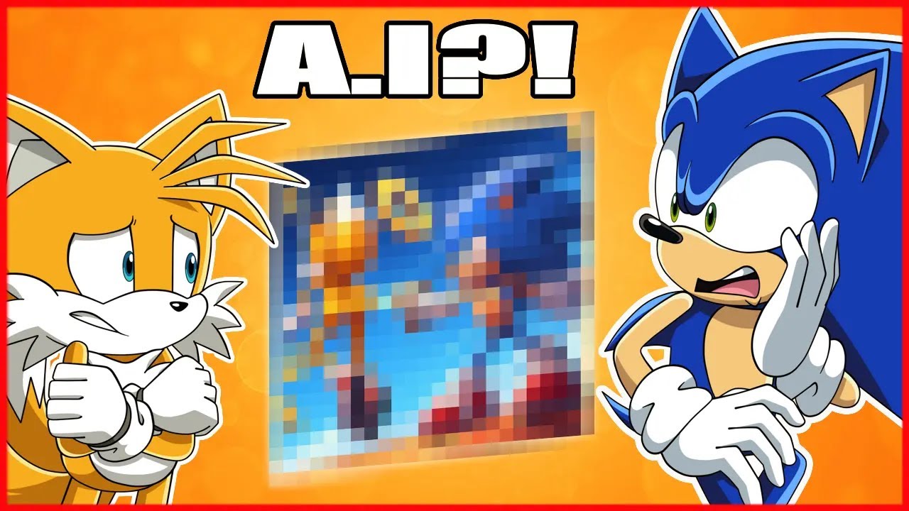 Sonic & Tails look at cursed A.I art of themselves! - YouTube
