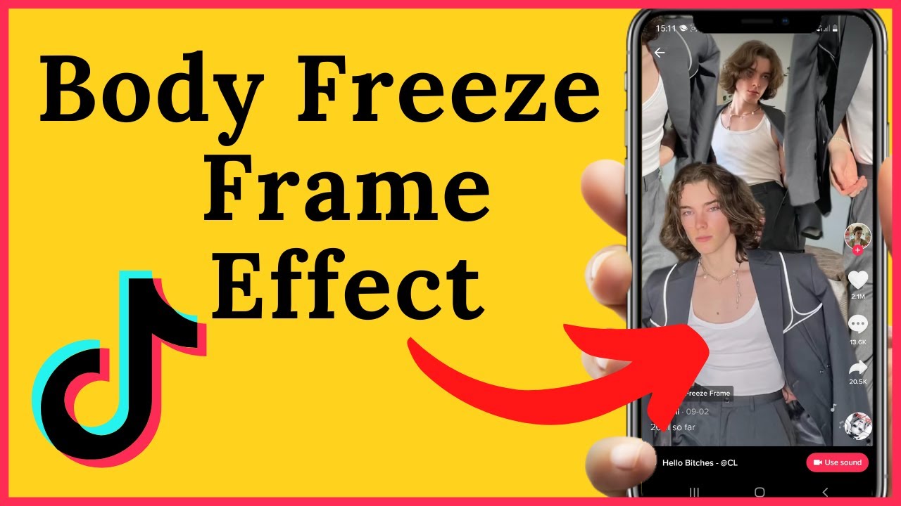 How to Get the Body Freeze Frame Effect on TikTok - YouTube