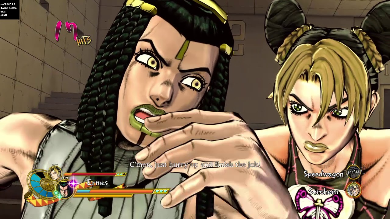 JoJo's Bizarre Adventure: Eyes of Heaven Ermes Jolyne - YouTube