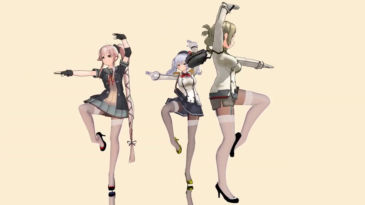 mmd R-18 fly fly butterfly (katori kashima yura) - YouTube