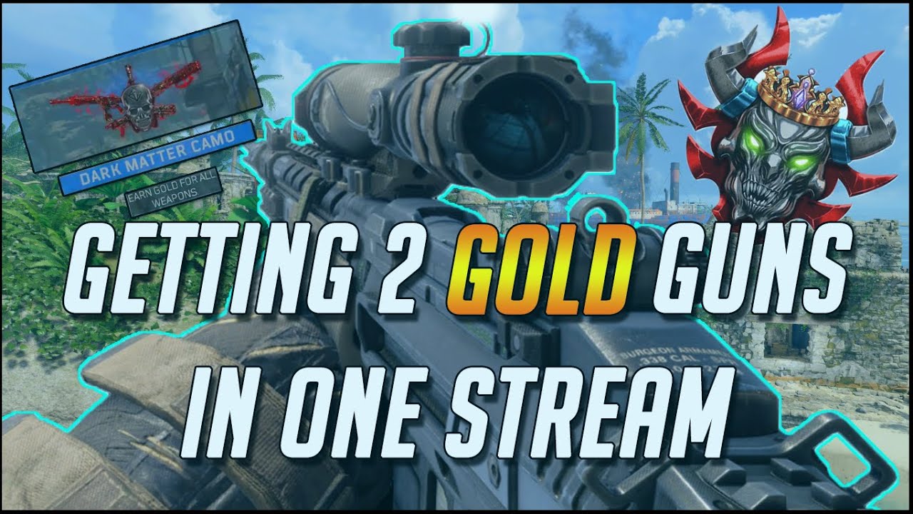 Getting GOLD GALIL + SWAT IN BO4 | [DARK MATTER : Prestige Master 301 ...