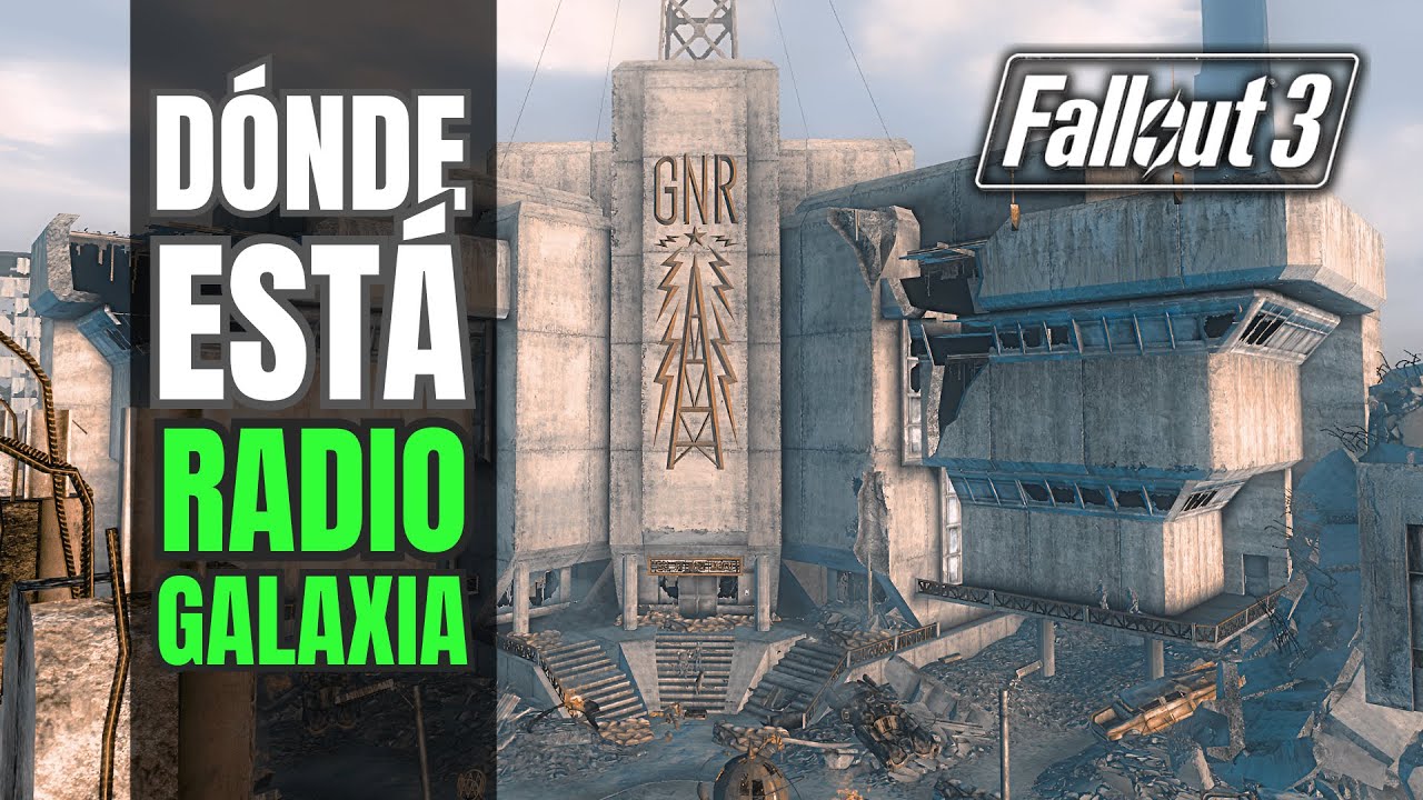 Como llegar a Radio galaxia fallout 3 (guía definitiva funciona 100% ...