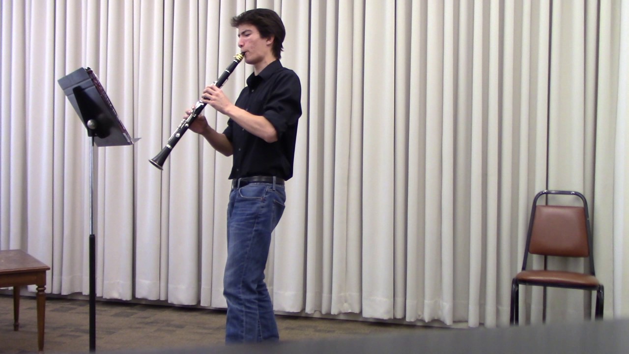 Ivan James Ferguson CSU Northridge Clarinet Audition - YouTube