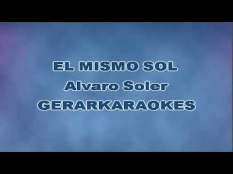 El mismo sol - Alvaro Soler - Karaoke - YouTube