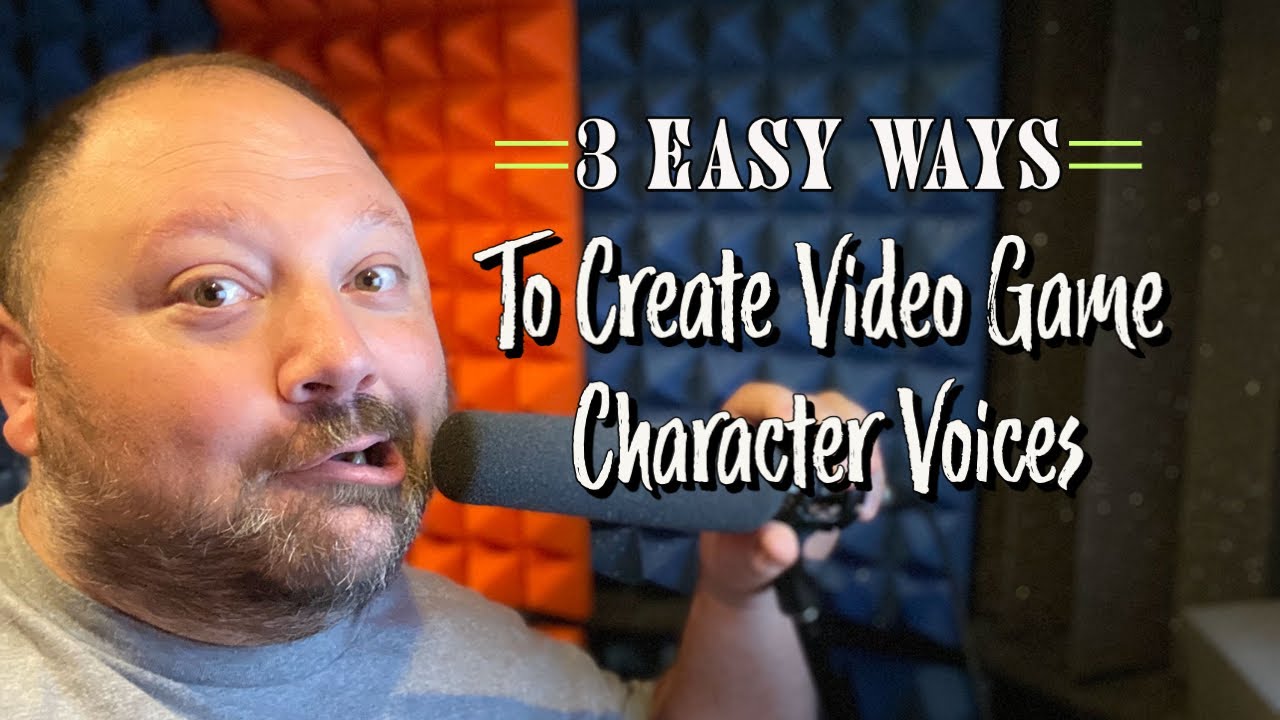 3 Easy Ways To Create Video Game Character Voices - YouTube