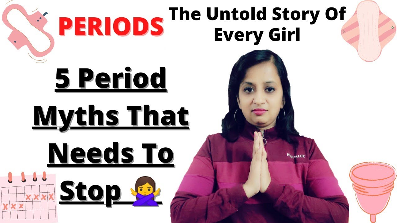 My First Periods' Story | 5 Period Myths That Need To Stop - YouTube