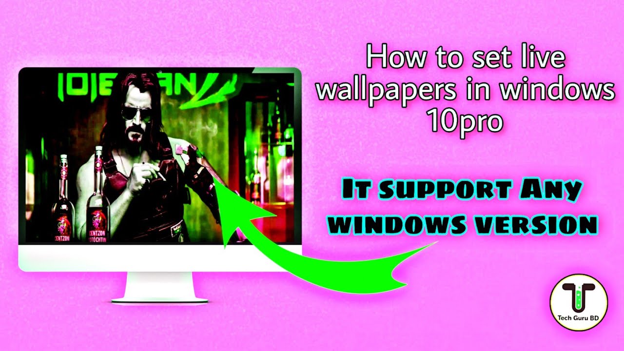 How to set live wallpaper on windows 10 pro Live Wallpaper for PC ...