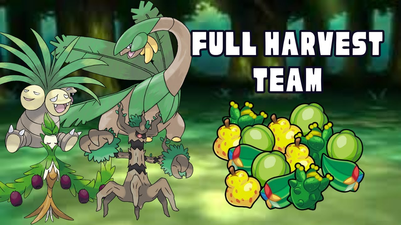 Harvesting Wins With Berries - Full Harvest Pokemon Showdown Team - YouTube