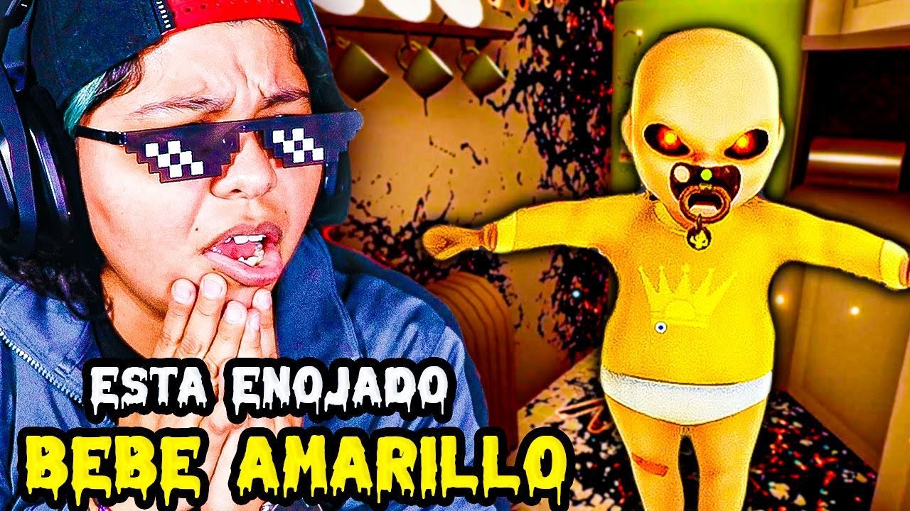 EL BEBÉ AMARILLO ESTÁ ENOJADO Y ME QUIERE MATAR !! 😭😱 | Baby in Yellow ...