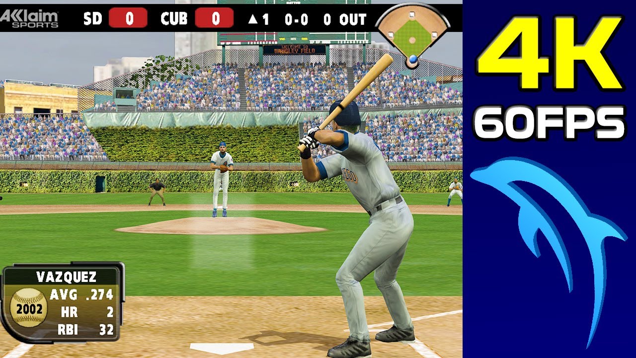 All-Star Baseball 2004 🔥[4K Dolphin Emulator 🐬 3840 x: 2160 Gameplay]🔥 ...