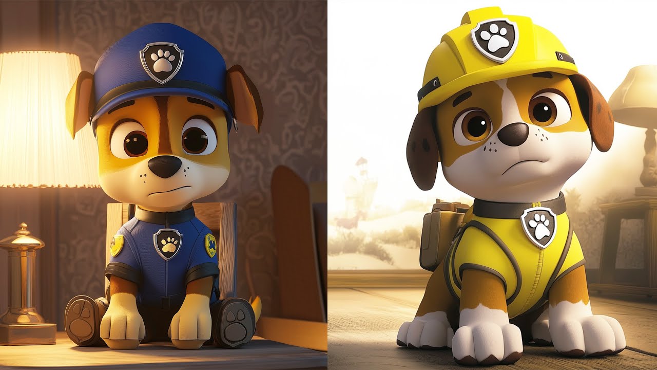 Paw Patrol When They Are Sad Animation - Smart Ai Animation - YouTube