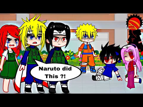 “What If Minato and Kushina Never Died ? 💔” || Naruto Uzumaki Gacha Club meme