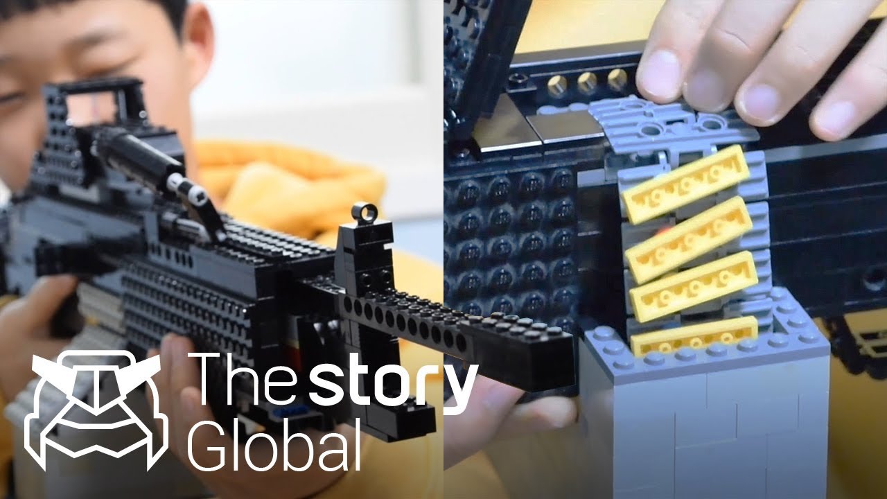 [Finding Mania] LEGO gun made by Elementary school student, is Cute ...