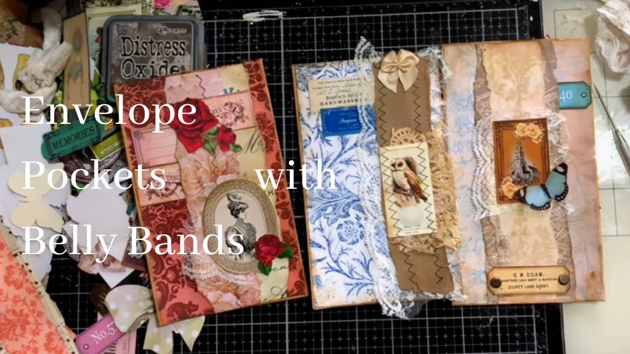 Envelope Pockets with belly Bands - YouTube