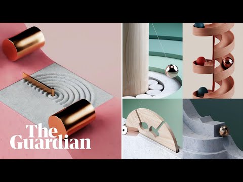 Hypnotic loops: the Swedish artist creating oddly satisfying visual ASMR