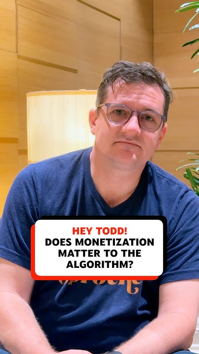 Does monetization affect video performance with the algorithm? — Ask ...