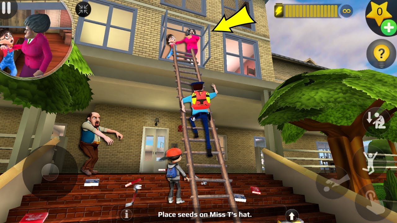 Scary Teacher 3D Miss T New Power Update Gameplay , Special Episode ...